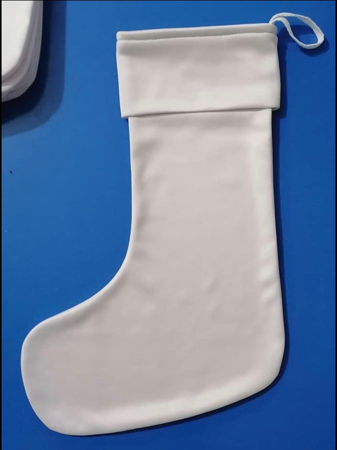 Sublimation Blank Christmas Stockings Fleece White - Etsy