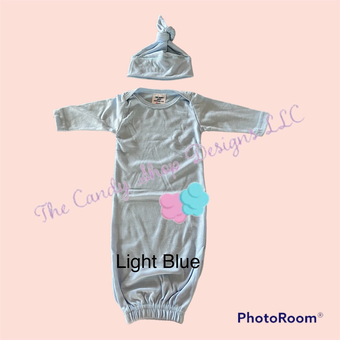 Sublimation Baby Hat and Gown Set Blank Newborn 100% Polyester - Etsy