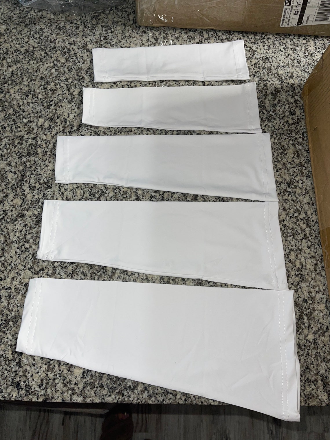 Pair of Sublimation Arm Sleeves 100% Polyester BRIGHT WHITE - Etsy