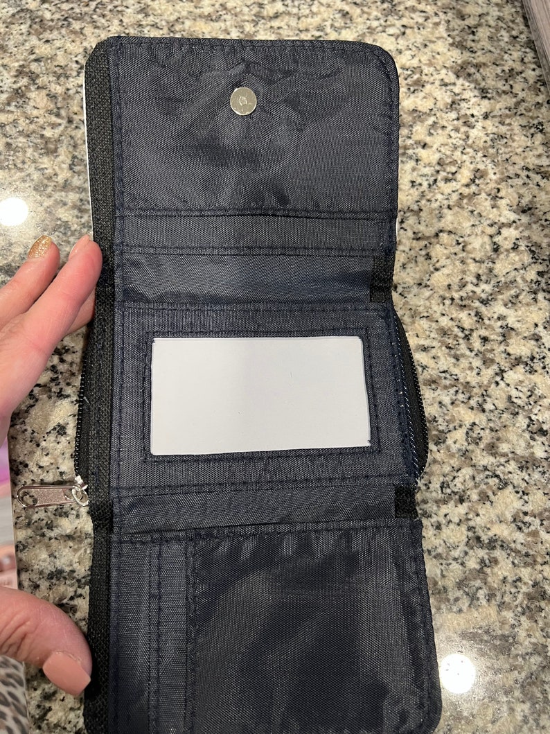 Sublimation Womens Denim Change Purse Wallet Mother’s Day - Etsy