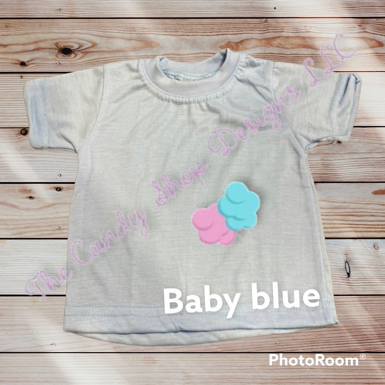 INFANT Blank Sublimation Shirts 100% Polyester Cotton Feel - Etsy