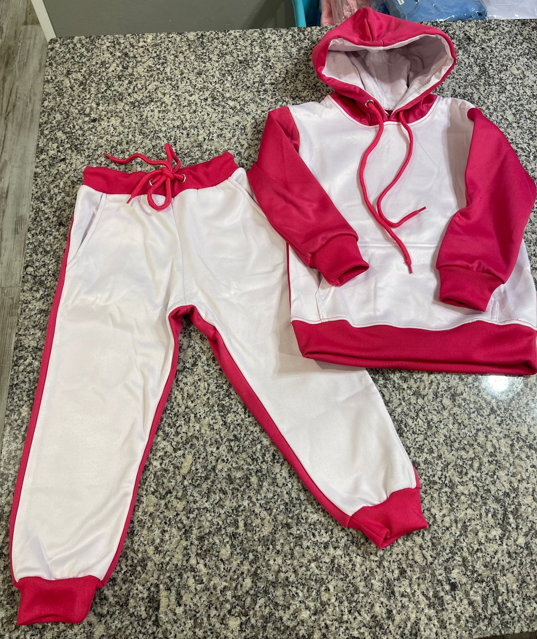 Medium Adult Sublimation Polyester Fleece Sweatsuit Hoodie Set - Etsy