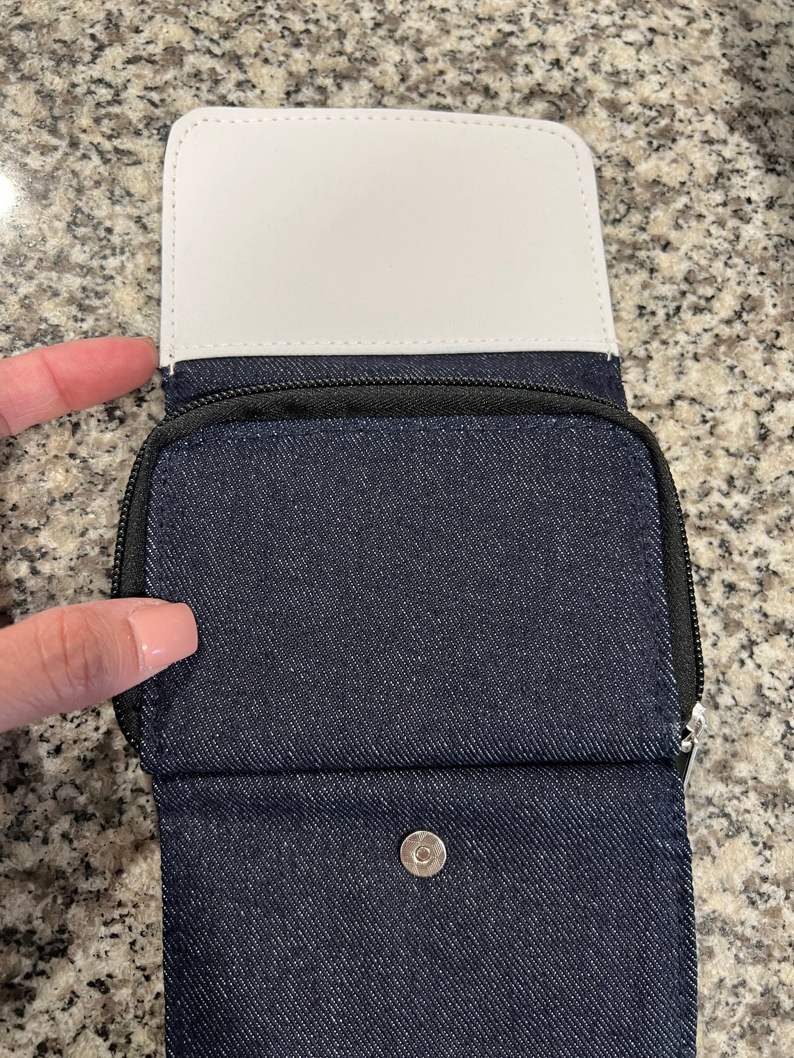 Sublimation Womens Denim Change Purse Wallet Mothers Day | Etsy