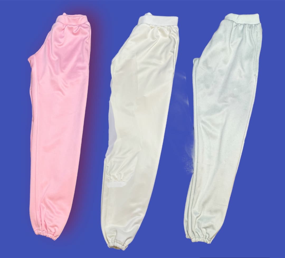 Adult Sublimation Polyester Jogger Pants With Pockets 100% Polyester ...