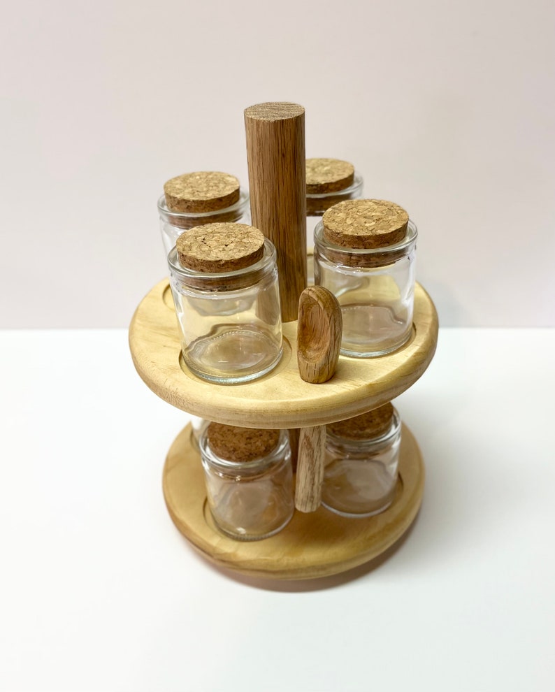 Spice Rack Carousel Countertop Spice Rack Spice Rack Organizer - Etsy