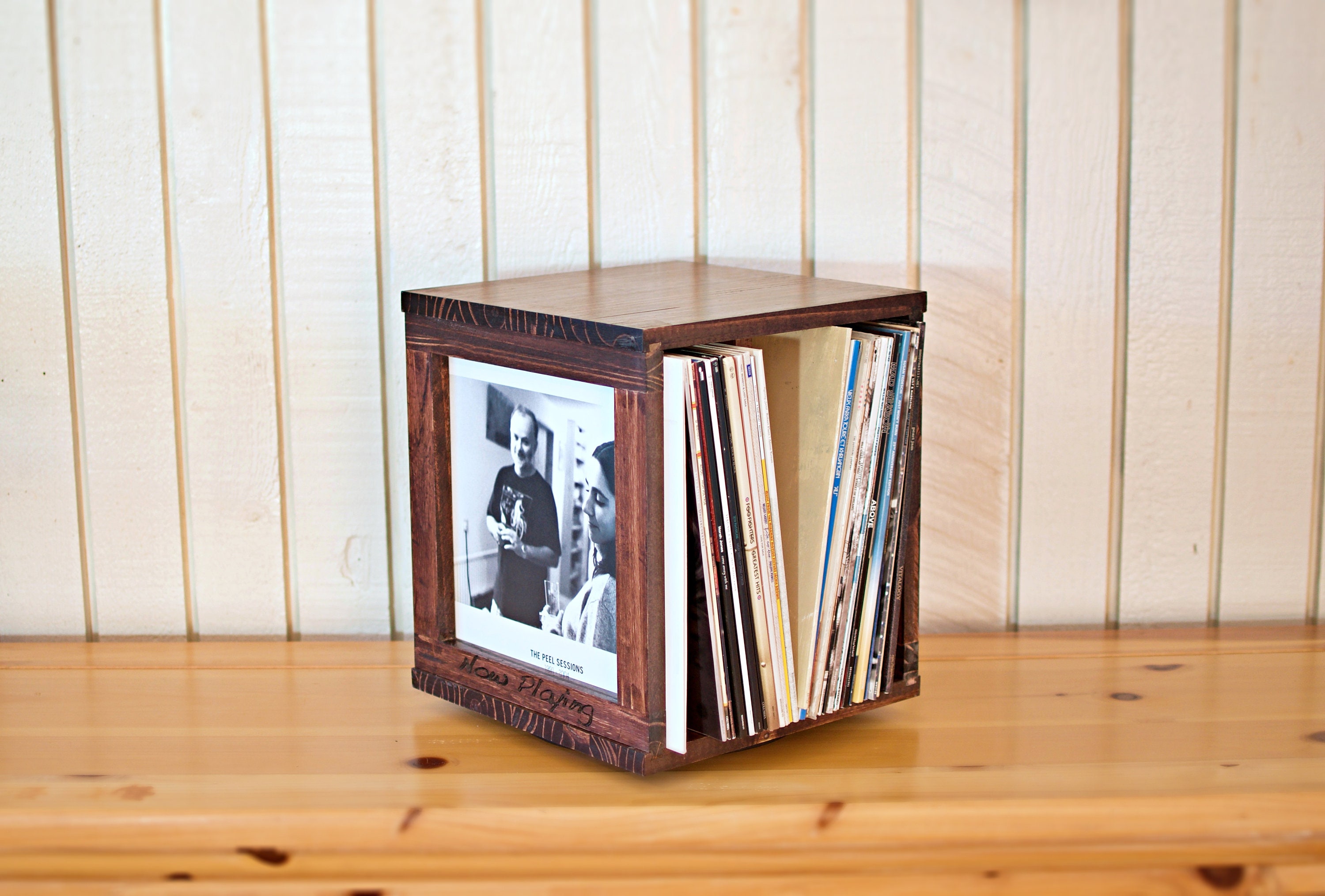Rotating Vinyl Record Holder. Display or Stand for Vinyl Records - Etsy