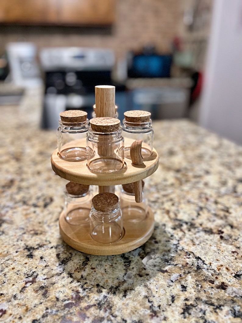 Spice Rack Carousel - Countertop Spice Rack - Spice Rack Organizer - Etsy