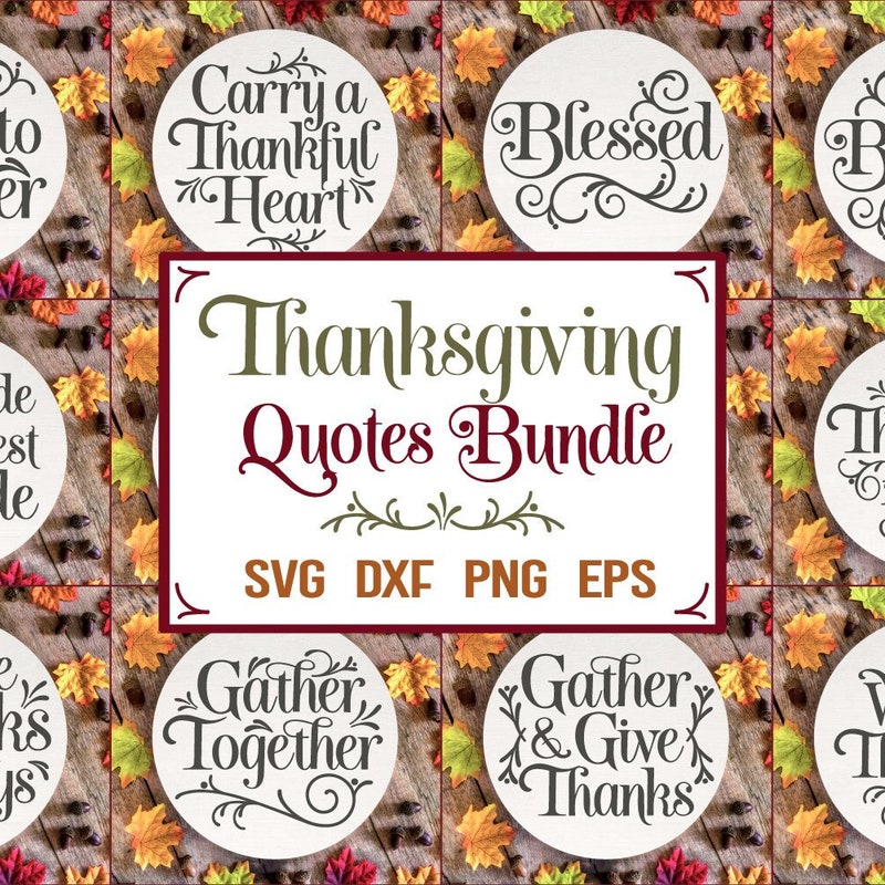 Thanksgiving Quotes - Etsy
