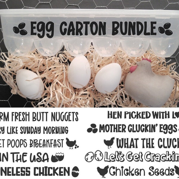 Egg Container Svg - Etsy