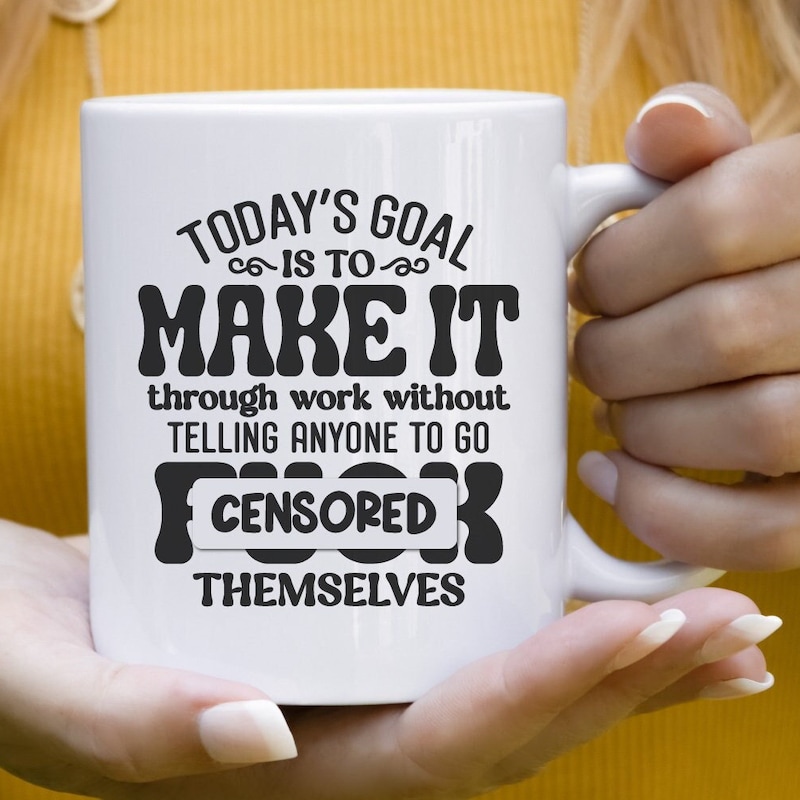 Work Mug - Etsy