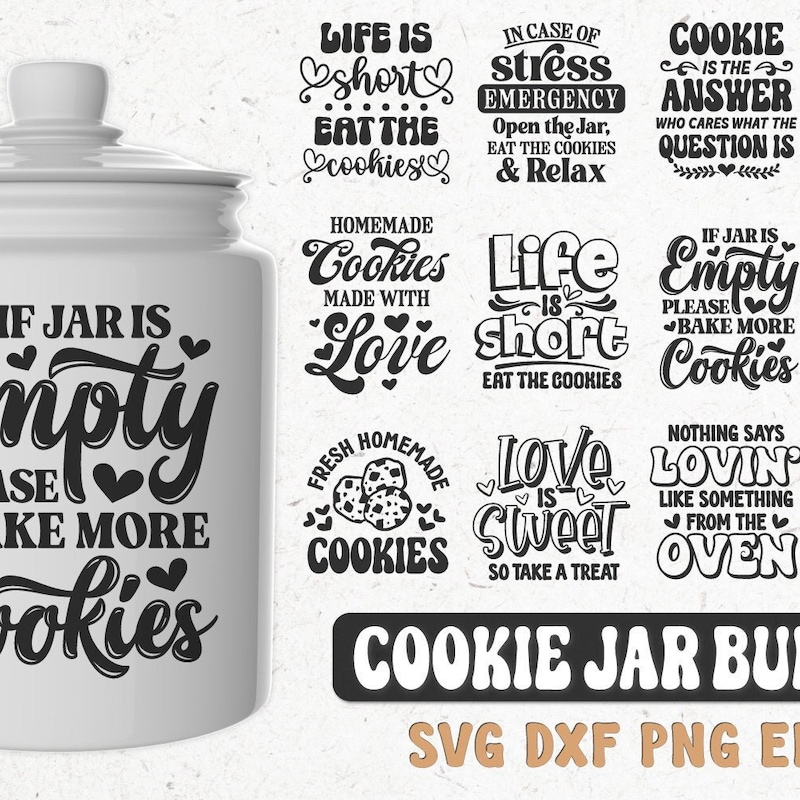 Candy Jar Labels - Etsy