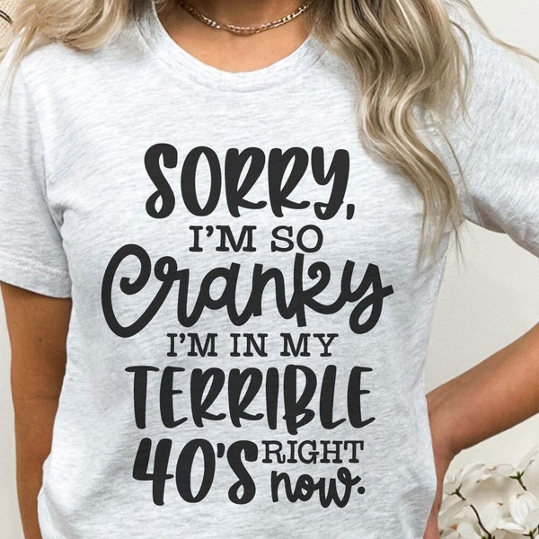 Cranky Old Woman Svg Etsy