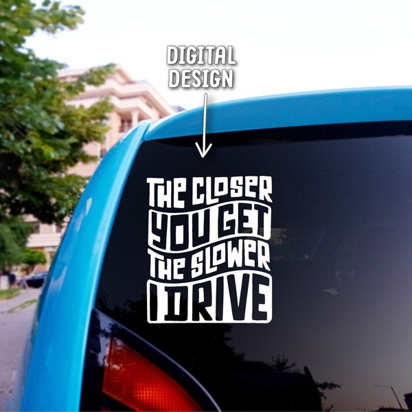 Funny Car Decal - Etsy