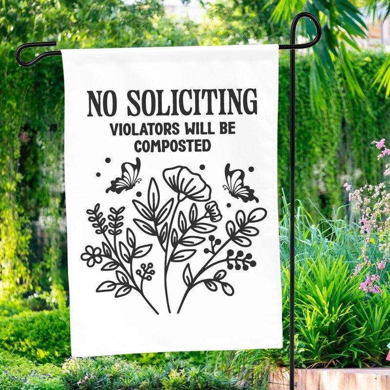 Garden Flag Svg - Etsy Canada