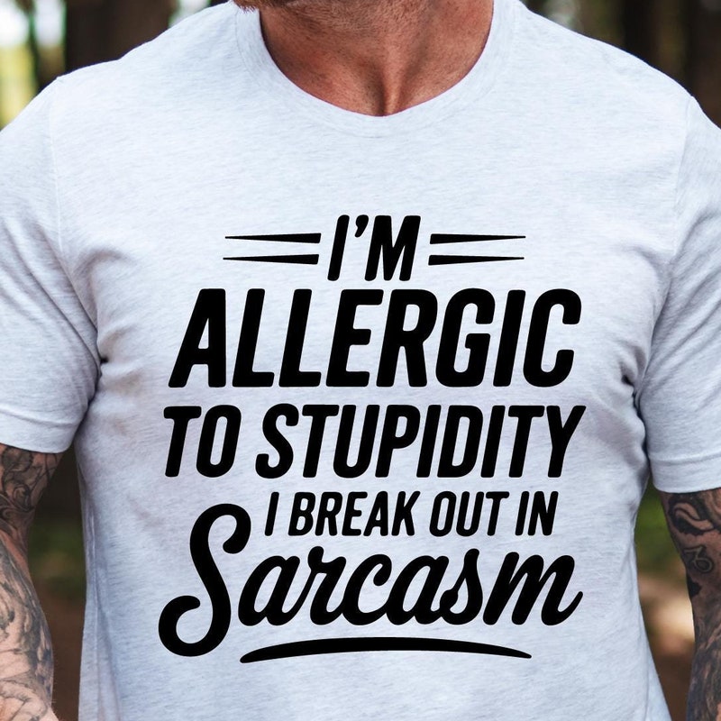Sarcasm Mens T Shirt - Etsy