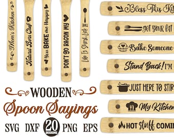 Spoon SVG Bundle, Funny Cooking Svg, Spatula Quotes, Kitchen Svg ...