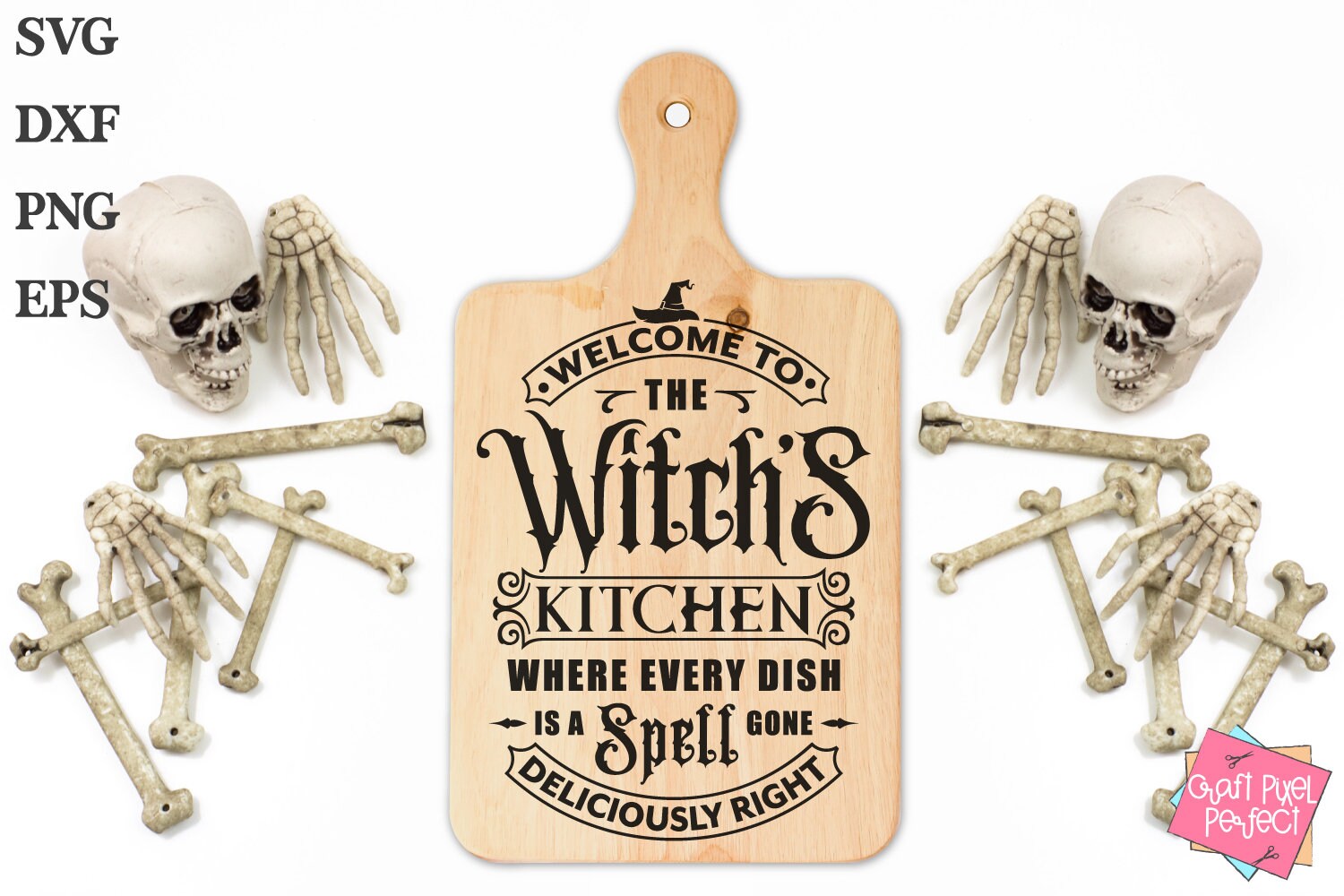 Halloween Cutting Board Svg, Witch Kitchen Svg, Witch Dish Towel Svg ...