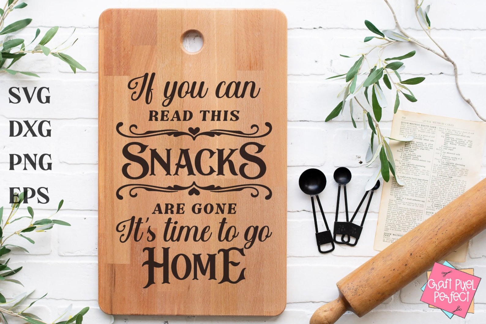 Funny Charcuterie Board Svg, If You Can Read This Snacks Are Gone ...