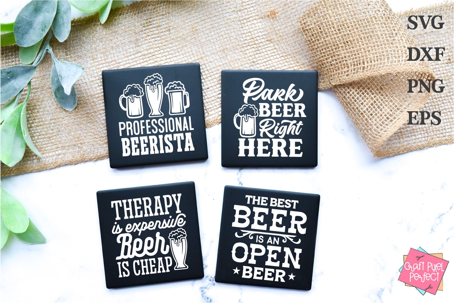 Beer Coasters Svg, Beer Svg Bundle, Alcohol Quotes Svg, Funny Coaster ...