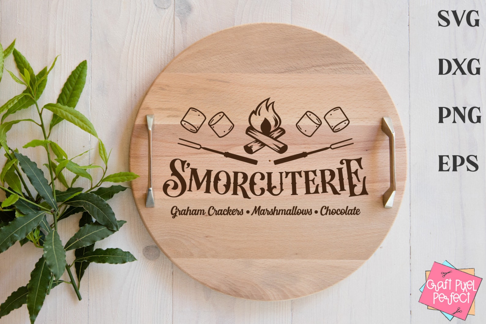Smorcuterie Svg, Charcuterie Board Svg, S'mores Board Svg, Camping Svg ...
