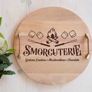 Smorcuterie Svg, Charcuterie Board Svg, S'mores Board Svg, Camping Svg ...
