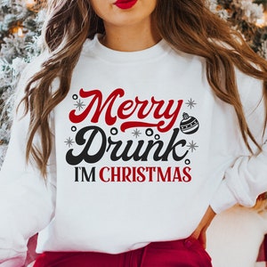 Christmas Alcohol Svg, Drinking Humor Svg, Holiday Wine Svg, Funny ...