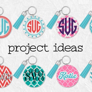 Keychain Mega Bundle Svg, Round Key Chain Svg, Keyring Svg, Sayings for ...
