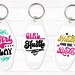 Retro Girl Boss Motel Keychain Svg Bundle, Women Empowerment ...
