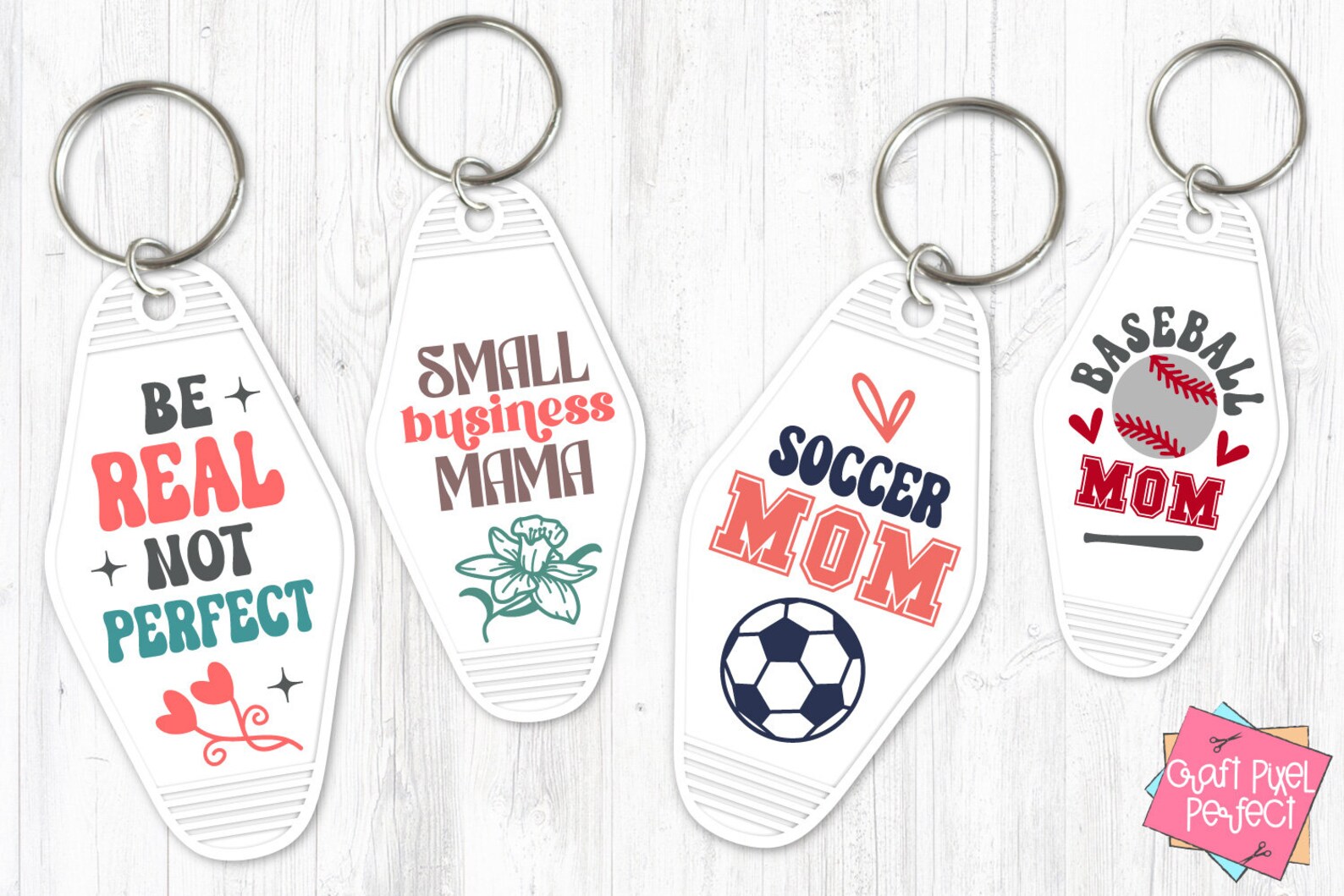 Motel Keychain Quotes SVG Bundle, Wristlet Svg Designs, SVG Keychain ...
