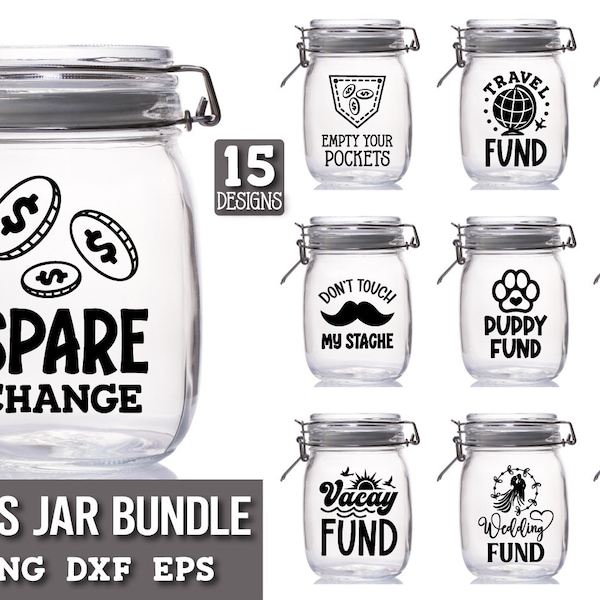Money Jar - Etsy