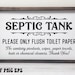 Septic Tank Sign Svg, Bathroom Sign Saying Svg, Sewage Tank Svg, Septic ...