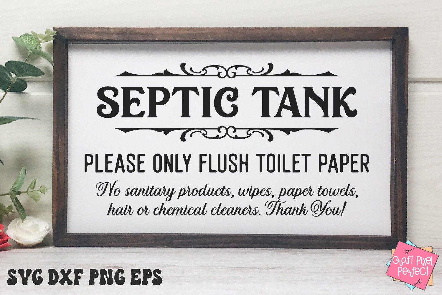 Septic Tank Sign Svg, Bathroom Sign Saying Svg, Sewage Tank Svg, Septic ...