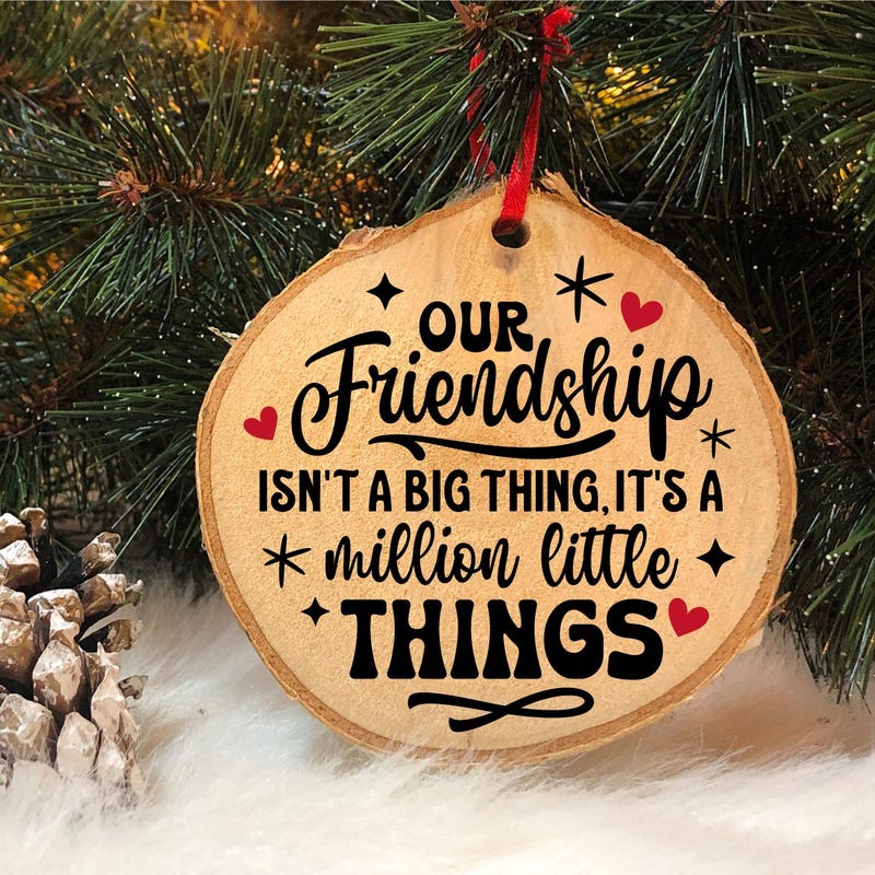 Memorial Friend Bauble - Etsy