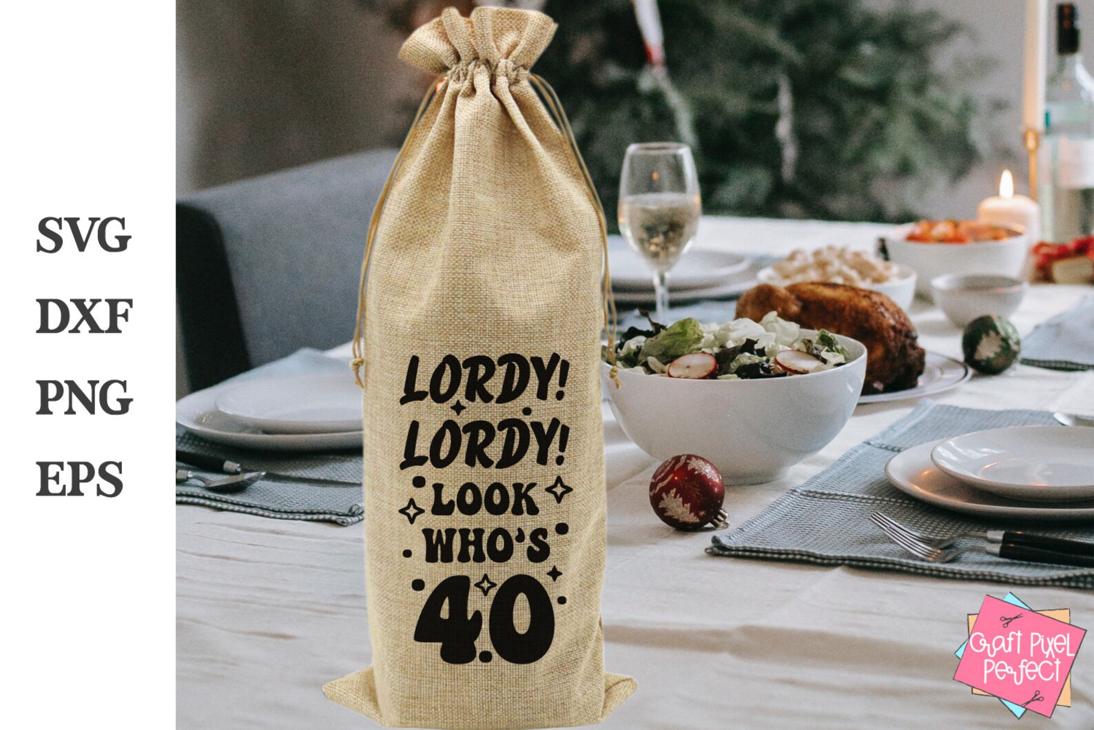 40th Birthday Svg, Lordy Lordy Look Who's 40, Anniversary Svg, Funny ...