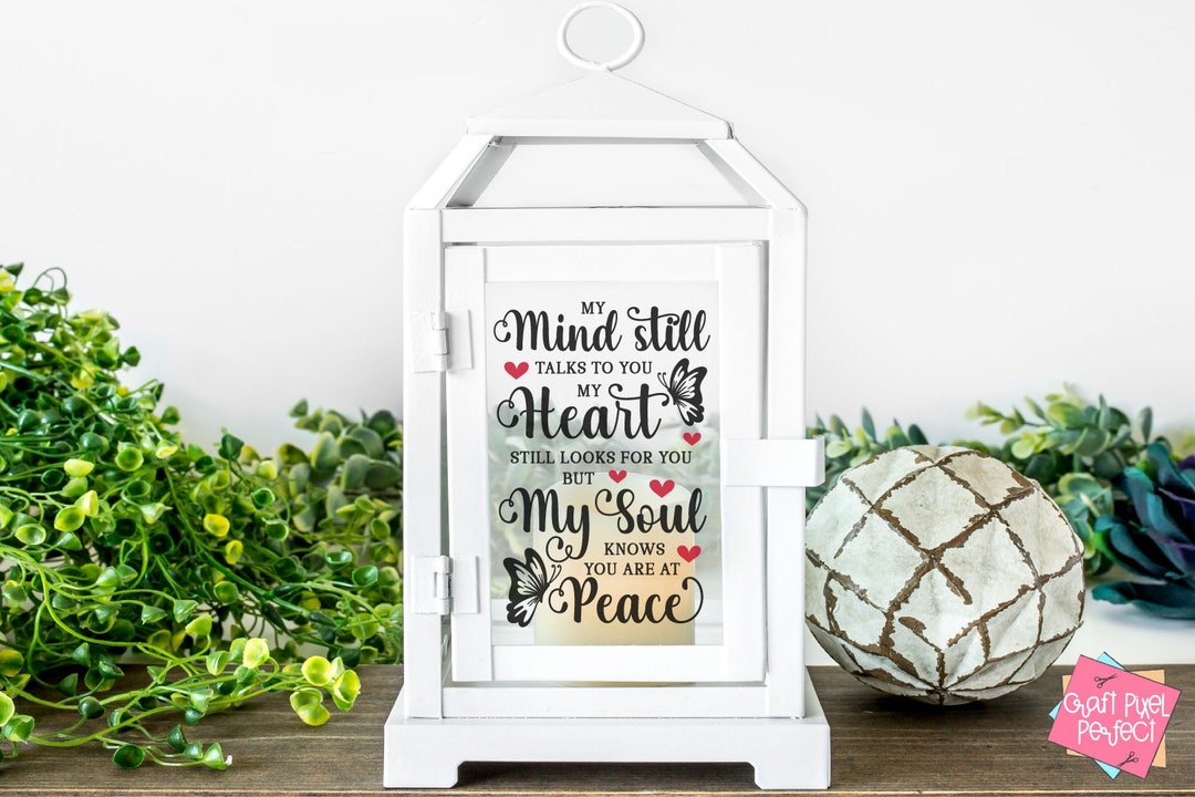Memorial Svg, Lantern Sayings Svg, Remembrance Svg, Bereavement Svg ...