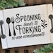 Spooning Leads to Forking so Use Condiments, Funny Cutting Board Svg ...