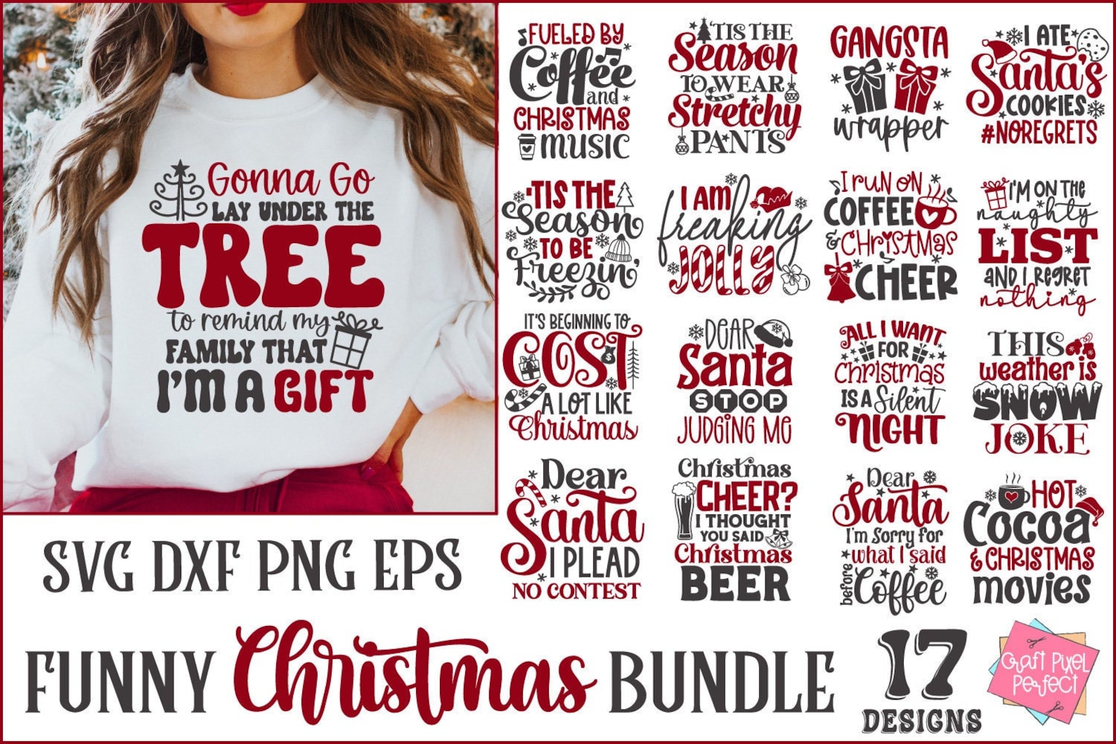 Funny Christmas Sayings Svg Bundle Christmas Mug Svg Winter - Etsy