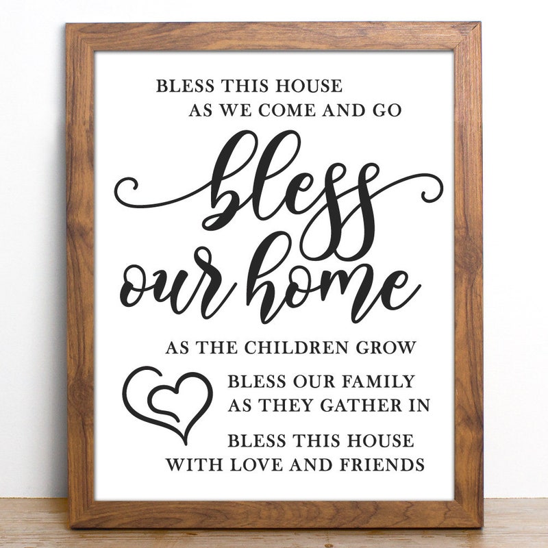 Bless Our Home - Etsy