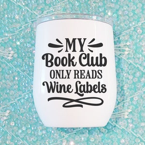 Wine Svg Bundle, Wine Books Svg, Book Club Svg, Wine Glass Svg, Funny ...