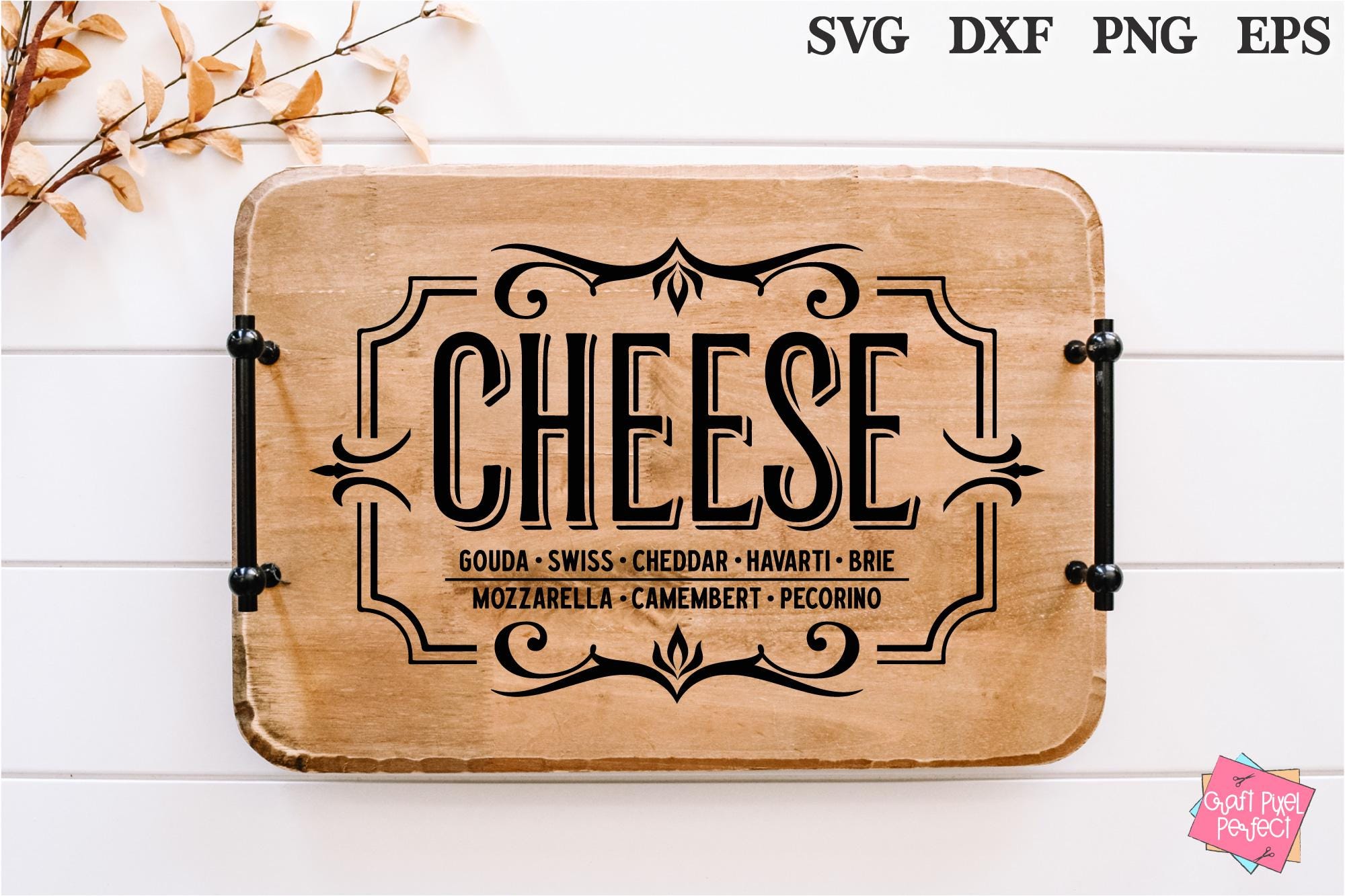 Cheese Board Svg, Cutting Board Svg, Charcuterie Svg, Food Tray Svg ...