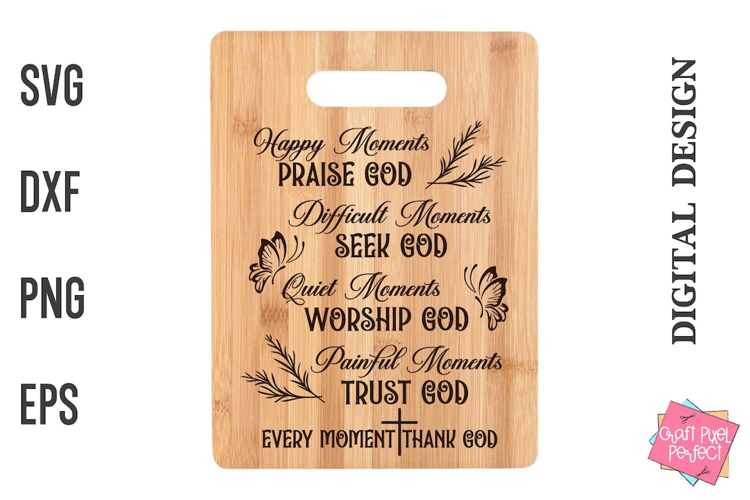 Religious Cutting Board Svg, Dish Towel Svg, Worship Svg, Christian ...