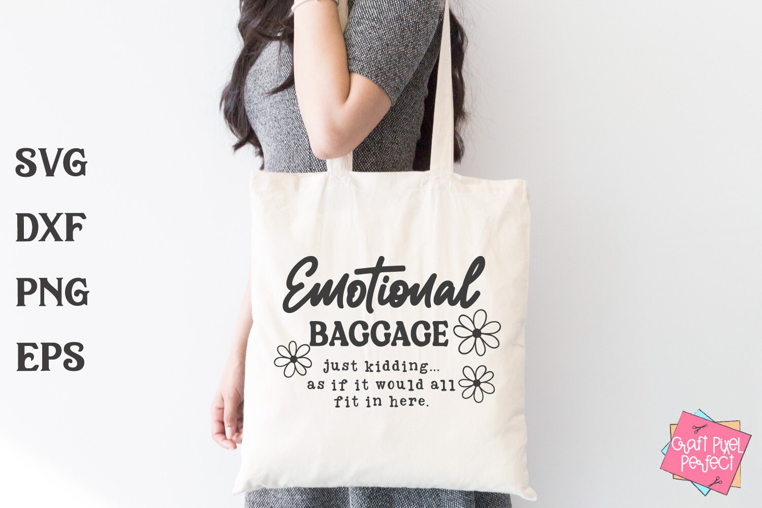 Funny Tote Bag Svg Emotional Baggage Svg Sarcastic Canvas - Etsy Canada