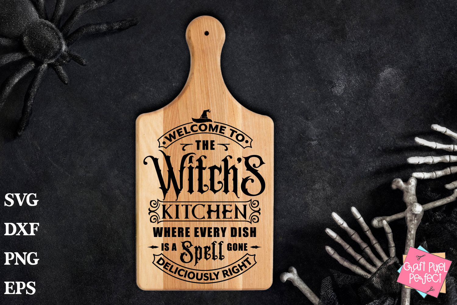 Halloween Cutting Board Svg, Witch Kitchen Svg, Witch Dish Towel Svg ...