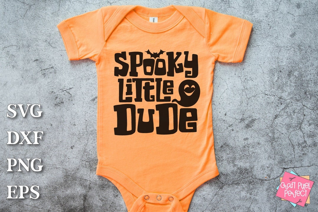 Spooky Little Dude, Cute Halloween Svg, Spooky Svg, Toddler Halloween ...