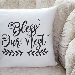 Bless Our Nest Svg, Southern Saying Svg, Housewarming Svg, Bless Our ...