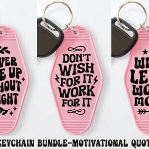 Motel Keychain Svg, Motivational Keychain Svg, Hotel Keychain Svg ...
