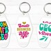 Retro Girl Boss Motel Keychain Svg Bundle, Women Empowerment ...