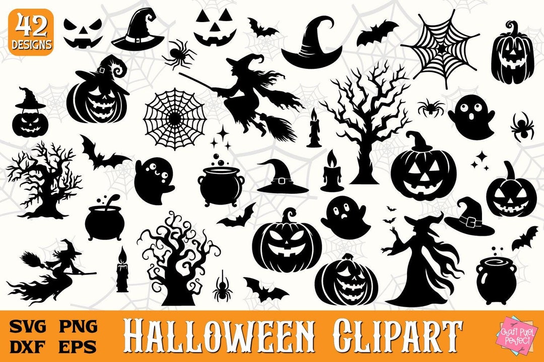 Halloween Clipart Svg, Witch Svg, Cauldron Svg, Pumpkin Svg, Jack O ...