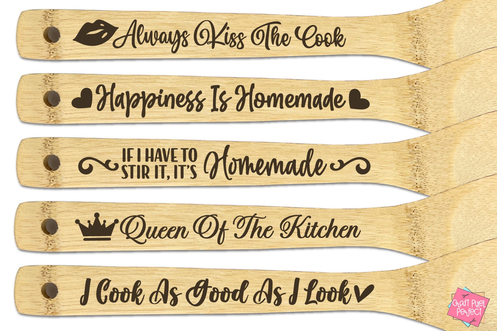 Wooden Spoon SVG, Funny Kitchen Quotes Svg, Spoon Handle Sayings Svg ...