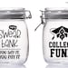 Savings Jar Svg, Coin Jar Svg, Savings Bank Svg, Piggy Bank Svg ...
